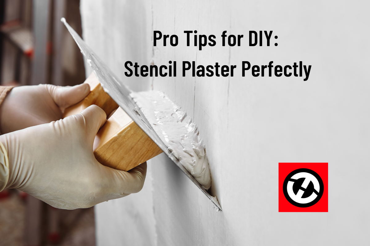 Pro Tips for DIY: Stencil Plaster Perfectly - Wall Tools Blog