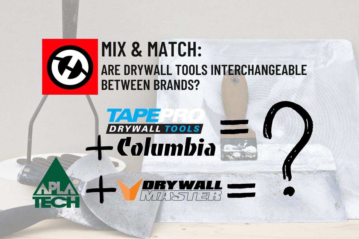 Are Drywall Tools Interchangeable Between Brands? - Wall Tools Blog
